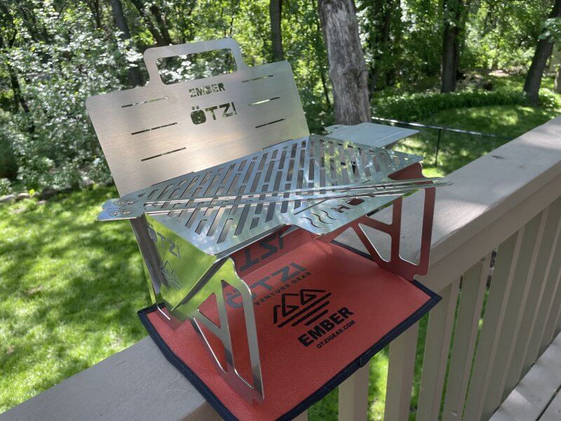 Ötzi Ember Dual Person Grill Review | Camping for Women